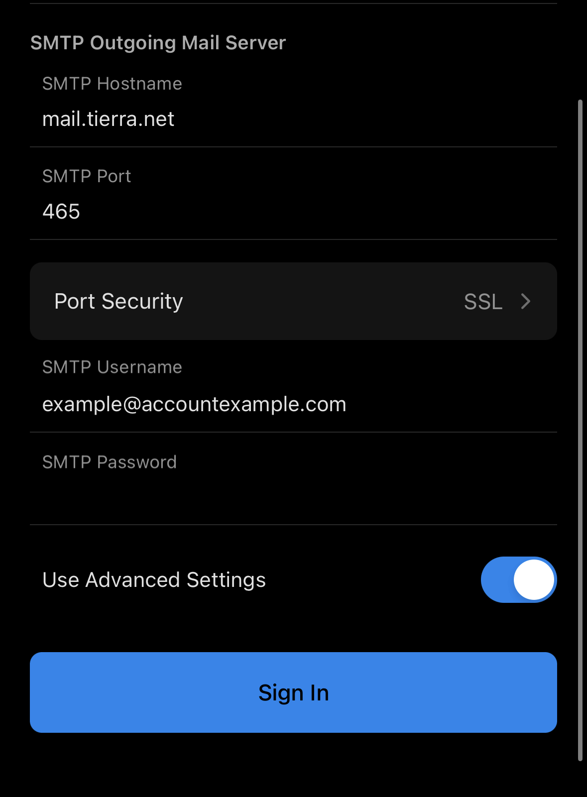 Outlook App (iPhone/iPad) – TierraNet